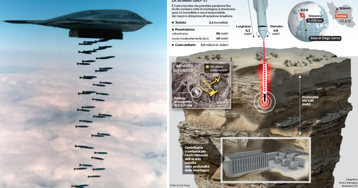 Bombarder B-2 i superbomba GBU-57, moćno oružje koje je probilo oklop tvrđave Fordow | Express